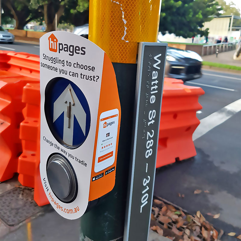 Pedestrian Buzzer Wraps | Streetfighter Media | Pedestrian Buzzer ...