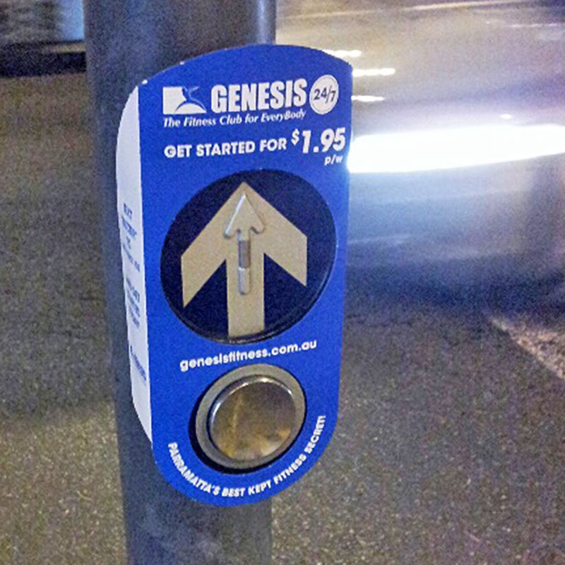 Pedestrian Buzzer Wraps | Streetfighter Media | Pedestrian Buzzer ...